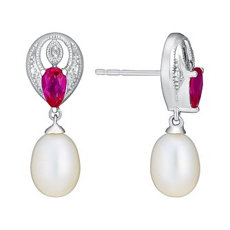 Earrings - Pearl, Hoop & Stud Earrings | H.Samuel